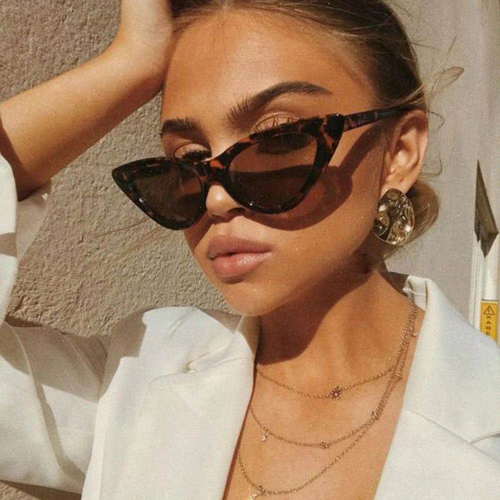 Jack marc Small Triangle Sunglasses Female Shades Eyewear – JACK MARC