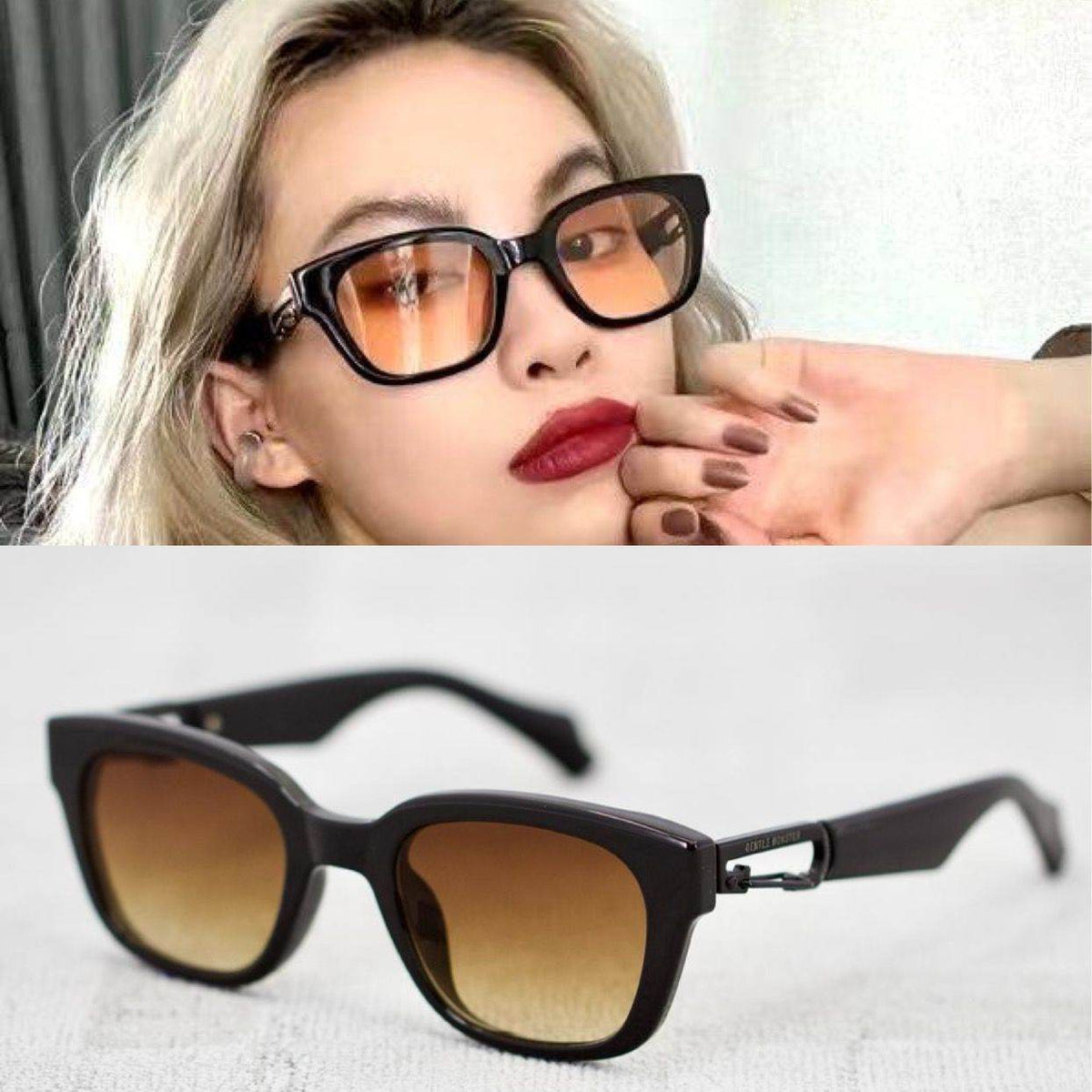 Classic Small Square Sunglasses with UV Protection for Men & Women ...
